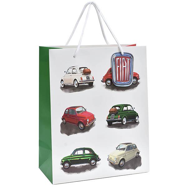 260mm(幅)×320mm(縦)×125mm(マチ)1957年に誕生して以来もはやその存在はクルマの枠を超え、広く愛されるひとつのキャラクターを確立したFIAT 500。その後2007年に3代目500が登場し、2020年にはEVとして50...