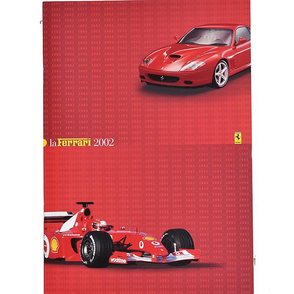 英/伊語 40ページFerrari S.p.A.刊毎年、Ferrari自らリリースするオフィシャルブック La Ferrari 2002年版です。 Ferrariの1年を豊富な写真で紹介するプロモーションブック。2002年も注目すべきはやは...