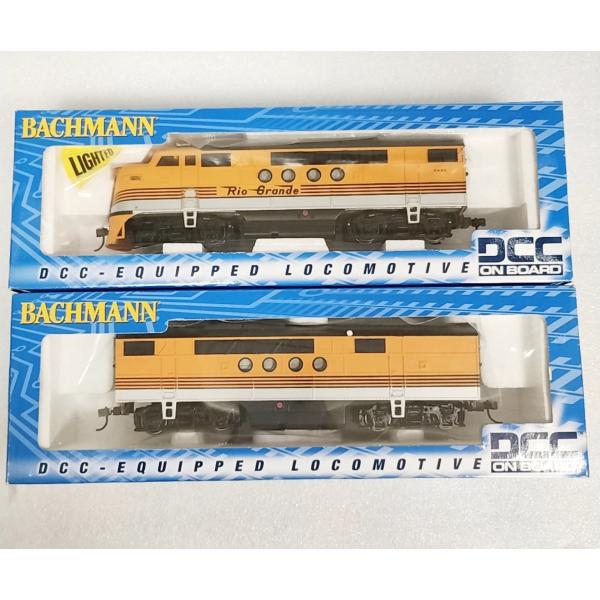Bachmann  60217 +60117　HO FT-B Unit Locomotives DCC Equipped Denver &amp; Rio Grande Western  外国車両　HO※パッケージ少々傷みあり
