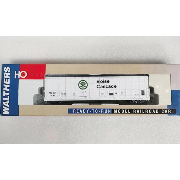 WALTHERS 932-7003 56' Thrall All-Door Boxcar - Single Car (Ready to Run) --Boise Cascade　HOゲージ 外国車両 ※※古い店頭在庫の為パッケージは傷んでいます。