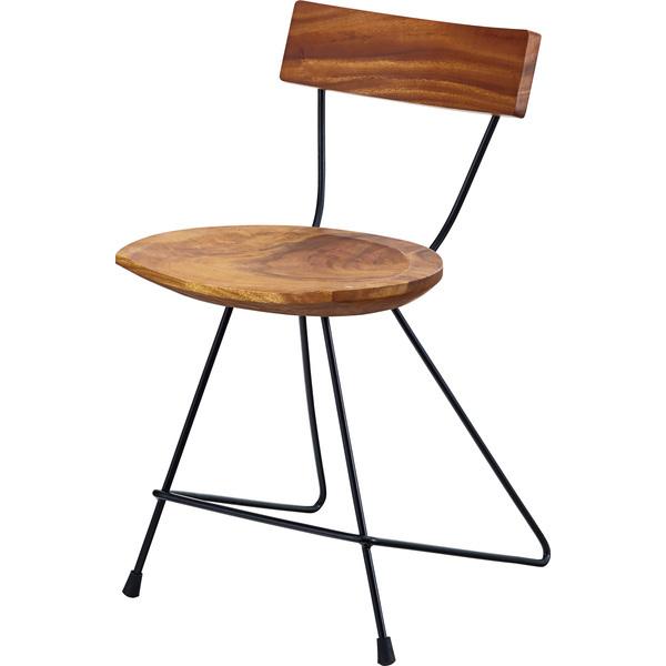 〇天然木がもつ“本物”の風合いをシンプルに生かし、重厚感とファッション性をほどよくブレンドさせたチェア。〇細いラインで構成された脚が、空間に軽やかなデザイン性をプラスします。〇バーやカフェ、アパレルショップのディスプレイなど店舗用としてもオ...