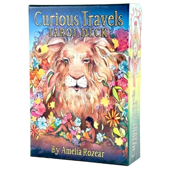 魅力的な旅へとあなたを誘う「Curious Travels Tarot」は、好奇心旺盛な冒険者にぴったりのタロットカードです。温かみのある水彩画で描かれた79枚のカードは、愛、失望、希望、そして新たな始まりを物語ります。象徴的な「恋人」の象...