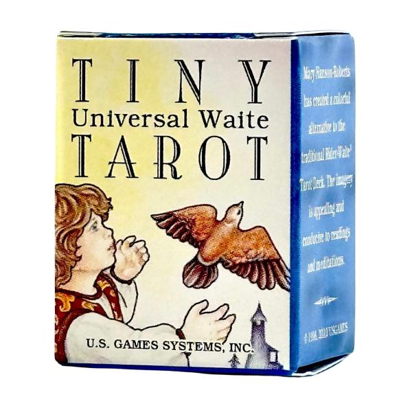 言わずと知れたユニバーサル・ウェイト タロット シリーズの極小サイズのとてもかわいいタロットカードです。キャラメルボックスに収納された極小サイズ。現在出版されているタロットカードの中で最も小さいクラスでしょう。リーディングはもちろん、別売り...