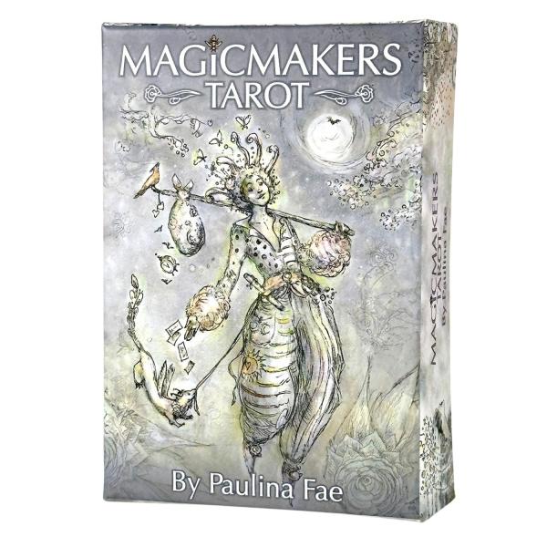 『マジックメーカーズ・タロット』は、幻想的な世界観で人気のアーティスト ポーリーナ・フェイによる創作。繊細なタッチと夢のような色彩で描かれた78枚のカードが、あなたの内なる魔法の源へとつながる扉を開きます。カードには、妖精のような存在や不思...