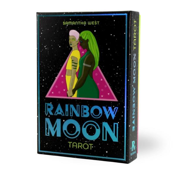 『レインボー・ムーン・タロット Rainbow Moon Tarot』は、従来の性別に基づくタロット表現から自由になり、直感とエネルギーに焦点を当てたインクルーシブなタロットカードです。最大の特徴は、「ジェンダーバイナリー（性別二元論）」か...