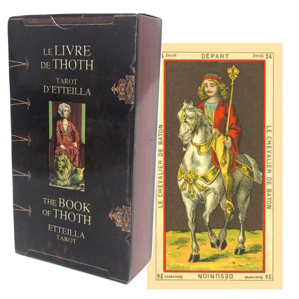 「Book of Thoth（トートの書）」の再現エッティラ（エティヤ）は、初めてプロの占い師として成功したフランスの人物。彼は1781年、クール・ド・ジェブランの唱えた「タロット　エジプト起源説」に影響を受け、1785年ごろ、“How t...