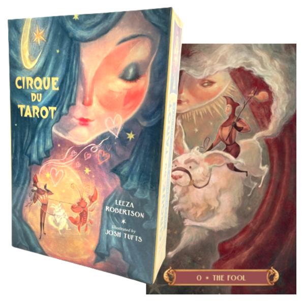 眩く神秘的なサーカスタロットサーカスになぞらえた神秘的で刺激的なタロットカードです。サーカス団の舞台と裏方とを巧みにカードに結び付けカラフルな世界観を演出します。各スートには火のダンサー、水上のアクロバット、バランスブレード、機械仕掛けの装...