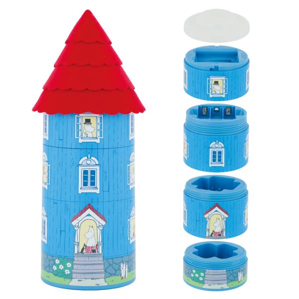 ●インテリアにもなる防災グッズ！『ムーミンやしき』デザインの多機能電池ストッカーが新登場！●「いつも」使えて、「もしも」の時でも便利。●単3・単4の乾電池がストックできるケースに、乾電池式モバイル充電器、LEDランタン、残量チェッカー機能を...