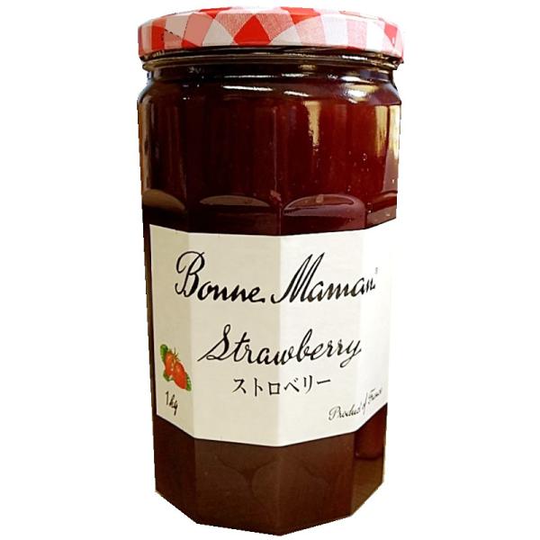 『ボンヌママン』は家庭で受け継がれる「手作りジャム」をコンセプトにした、美食の国フランスで最も愛されるブランドです。果実本来の風味をしっかり味わえるシンプルな作りとなっております。お菓子作りの材料としても使えます。品名：いちごジャム内容量：...
