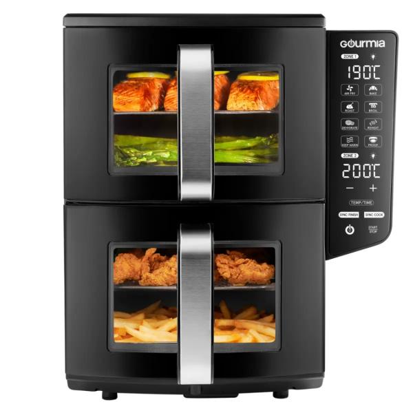 最大80％の油脂をカットしてヘルシーな調理が可能！2℃刻みで最大200℃まで設定可能食材に合わせた調理メニューボタンを備えておりワンタッチで簡単に操作ができます。エアフライや揚げ物、調理した料理の温めなおしまで幅広く使用できます。ドライ調理...