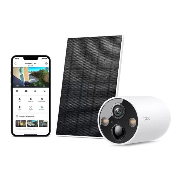 専用アダプターで5〜6時間でフル充電。　以降はソーラーパネルの充電で長期間のご使用が可能45分充電で1日使用可能2K QHD / 400万画素の高画質なので鮮明な画像をおとどけしますスマートAIが人物・ペット・車両を認識し、必要に応じてユー...
