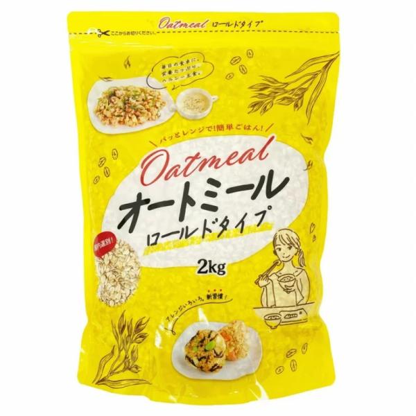 フィンランド産オーツ麦100％使用国内選別食物繊維豊富チャック付き袋保存方法 直射日光、高温多湿を避けて保存してください。加工者 株式会社勅使河原精麦所