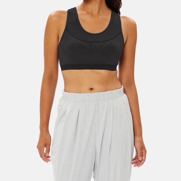 商品発送元：e-fitpro│ヒカリスポーツスポーツ・アウトドア・旅行、フィットネス・トレーニング、スポーツウェア表地・裏地・ブラカップに抗菌防臭加工を施したライトサポートブラです。通気性の良いメッシュ・本体ともに吸汗速乾、天然銀イオンによ...