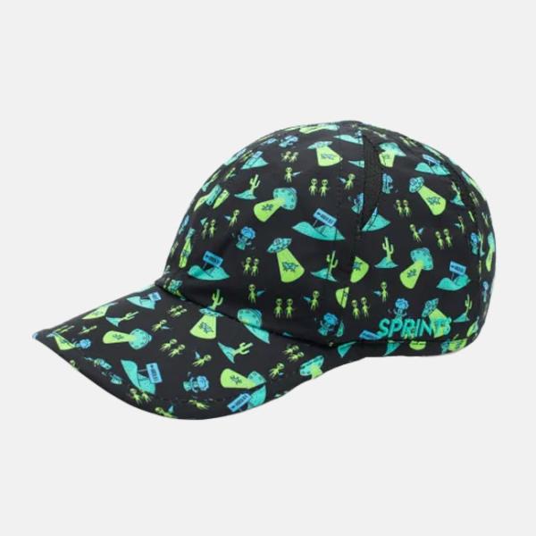 商品発送元：e-fitpro│ヒカリスポーツスポーツ・アウトドア・旅行、フィットネス・トレーニング、スポーツウェア、その他高機能でありながらカラフルでユーモアのあるプリントキャップは、シンプルでブラックベースの多い現在のランニングウェアの遊...