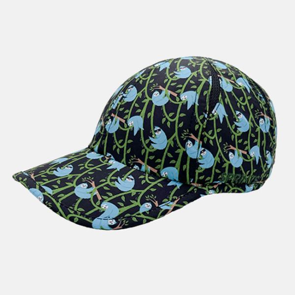 商品発送元：e-fitpro│ヒカリスポーツスポーツ・アウトドア・旅行、フィットネス・トレーニング、スポーツウェア、その他高機能でありながらカラフルでユーモアのあるプリントキャップは、シンプルでブラックベースの多い現在のランニングウェアの遊...