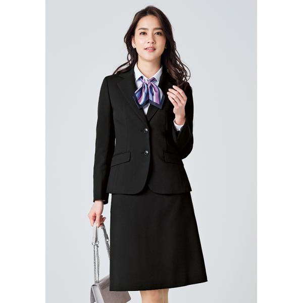 商品発送元：UNIPRO OFFICE WEAR｜ユニプロ オフィスウェアファッション・ブランド、レディース・婦人服、スカートESSENTIAL TWILL エッセンシャルツイル 流行に左右されない落ち着き感のあるコンフォートスーツのスカー...