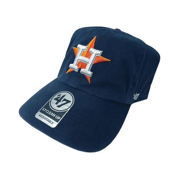 商品発送元：IITIGHT MUSIC -SHIBUYA-CD・DVD・楽器USメジャーリーグ、ヒューストン・アストロズCAP。ボディは47 CLEAN UPのサイズ調整可能なスナップバックタイプ。ボディーカラーはネイビー。