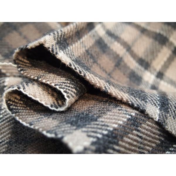 商品発送元：輸入生地ドットコムオートクチュール店様用参考表示価格　\128,000おもちゃ・ホビー・ゲーム、手芸・クラフト、生地・布 特　徴イタリー AGNONA (アニオナ) によるウールタータンチェック。冬の中肉地で、ふわっと軽いハリ・...