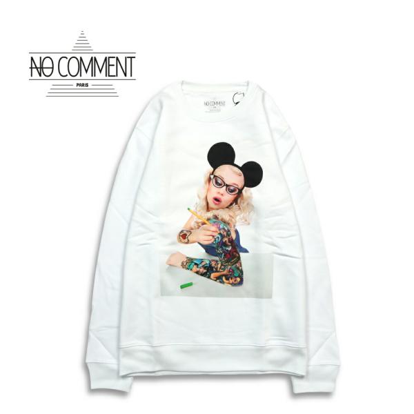商品発送元：ABLAZE-Kファッション・ブランド【NO COMMENT PARIS/ノーコメントパリ】エッジで先鋭的なアーティスティックなフォトプリントが話題となり、世界中のモデルやブロガー、アーティストが多数着用し注目度の高いブランド。