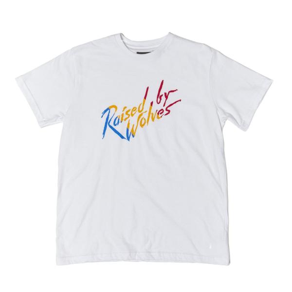 商品発送元：After Note （アフターノート）大阪 新世界ファッション・ブランド、カジュアル、メンズカジュアルウェア、Tシャツ、アメカジ３色で構成されたブランドロゴをプリントしたTシャツです。RAISED BY WOLVES独自のオリ...