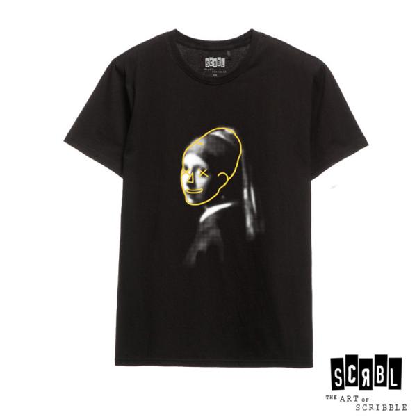 商品発送元：After Note （アフターノート）大阪 新世界ファッション・ブランド、カジュアル、メンズカジュアルウェア、Tシャツ、アメカジ紫外線に反応してアートワークに落書きが浮き出てくる特殊プリントを施した面白いTシャツですSサイズ着...