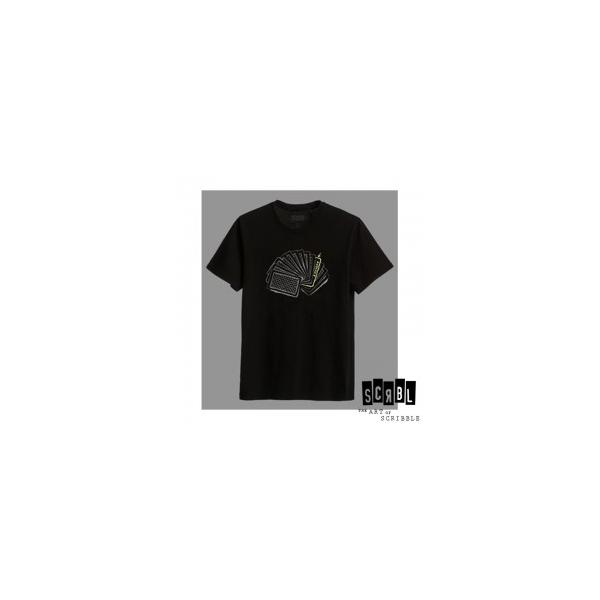 商品発送元：After Note （アフターノート）大阪 新世界ファッション・ブランド、カジュアル、メンズカジュアルウェア、Tシャツ、アメカジ暗い場所でトランプのジョーカー部分が光る特殊プリントを施した面白いTシャツです。Sサイズ着丈：69...