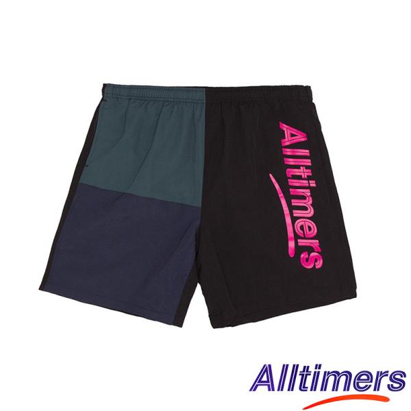 商品発送元：After Note （アフターノート）大阪 新世界ファッション・ブランド- Elastic Waist with Draw Cord - Unlined - Contrast Panels - Inseam Hand Pock...