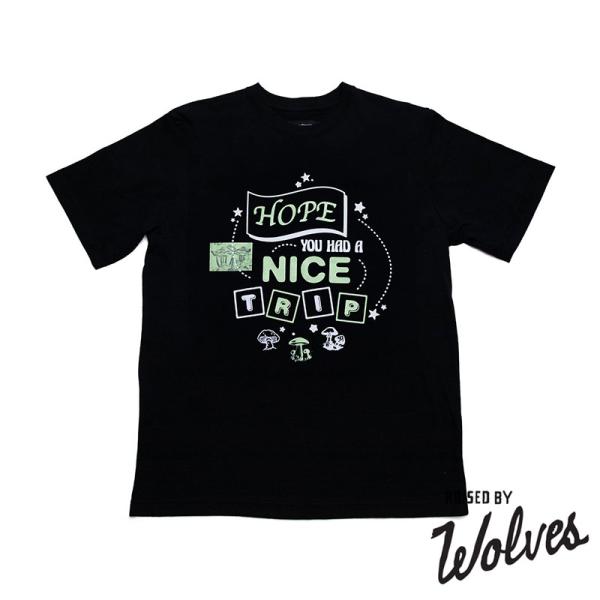 商品発送元：After Note （アフターノート）大阪 新世界ファッション・ブランド、カジュアル、メンズカジュアルウェア、Tシャツ、アメカジ”Nice Trip”の名の通りトリップできそうな例のキノコの数々がデザインされたTシャツです。R...