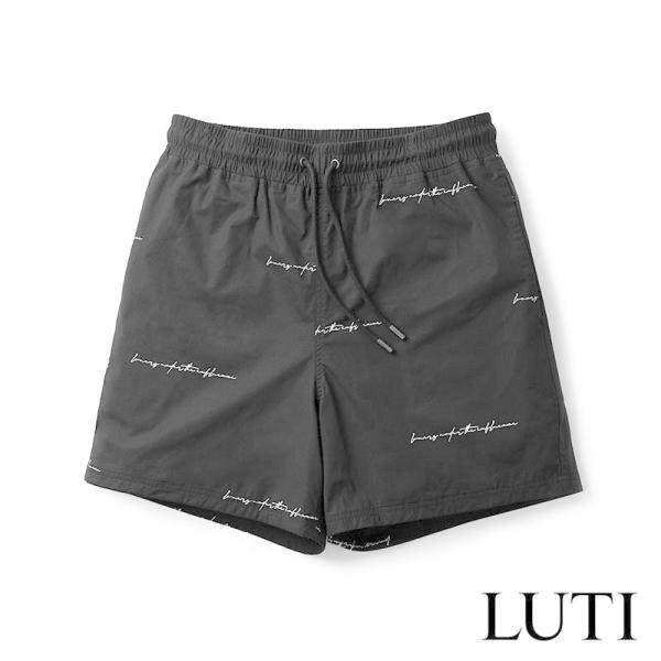 商品発送元：After Note （アフターノート）大阪 新世界ファッション・ブランド、カジュアル、メンズカジュアルウェア、パンツプレミアムなコットンブレンド素材を使用し、伸縮性のあるウエストバンドにはドローストリングと「LUTI」のガンメ...