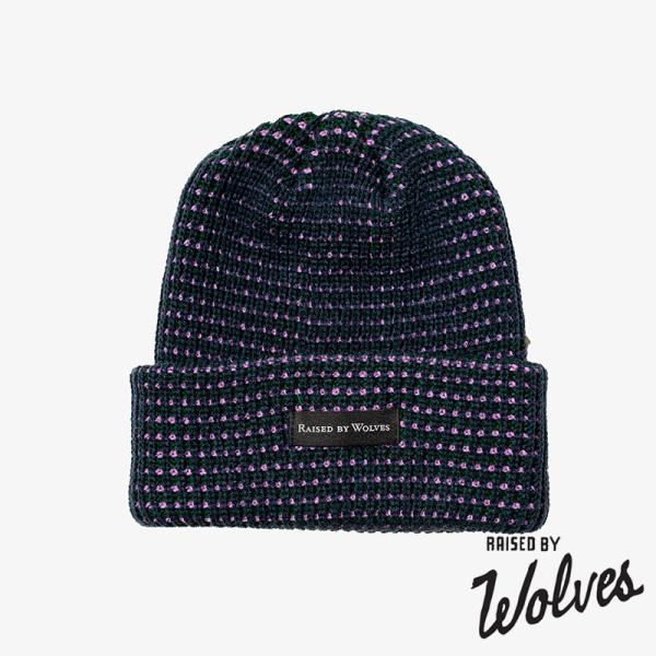 商品発送元：After Note （アフターノート）大阪 新世界バッグ・靴・小物、雑貨・小物、メンズ小物（財布・ネクタイ・ベルト類）、帽子3色を組み合わせたアクリル素材のワッフルニットで作られています。ワッフル編みは凹凸のある独特な編み目が...