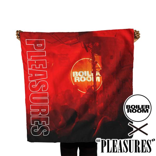 商品発送元：After Note （アフターノート）大阪 新世界ファッション・ブランド音楽放送局兼クラブプロモーターであるBOILER ROOMとのオフィシャルコラボ商品です。このオーバーサイズバンダナは、100%コットンで作られております...