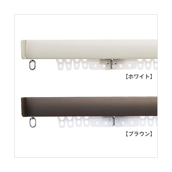 商品発送元：オーダーカーテン通販【aiika】ネジ・クギを使わずにレールをつっぱらせることで取り付けができるカーテンレールです。壁を傷つけたくない賃貸マンションなどにおすすめ。生活・インテリア・文具、カーテン・ブラインド、カーテンレール商品...