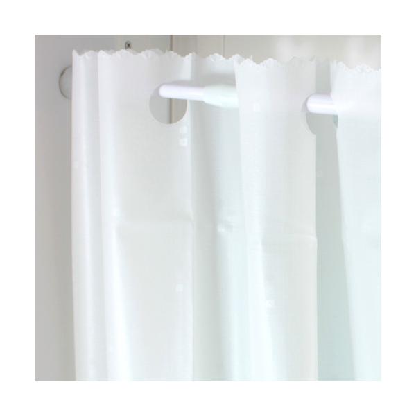 商品発送元：オーダーカーテン通販【aiika】「お風呂に入っていると、なんとなく視線が気になる。」「着替えをしていてもなるべく外から見えないようにしたい。」そんな時におすすめの遮像カフェカーテンです。生活・インテリア・文具、カーテン・ブライ...