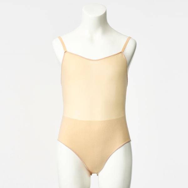 商品発送元：バレエ・ダンス用品店　赤い靴ファッション・ブランドChacott チャコット　ジュニア用　ボディーファンデーション●レオタードや衣裳の下の着用におすすめです。●脇に縫い目のない丸編みタイプ。ショーツは透けにくい糸使いです。サイズ...