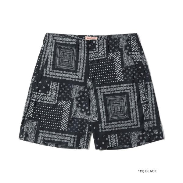 商品発送元：AMATERAファッション・ブランド、カジュアル、メンズカジュアルウェア、ジーパンLot No. SC52537 / NATIVE AMERICAN BANDANA PATCHWORK PRINT WORK SHORTSヴィンテ...