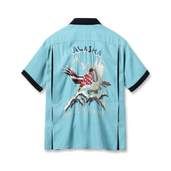 商品発送元：AMATERAファッション・ブランド、メンズ・紳士服、ジャケット・ジャンパー・ブルゾンLot No. TT39507 / SUKA SHIRT “ALASKAN EAGLE” 1950年代後期に描かれた、他に見られない唯一無二の...