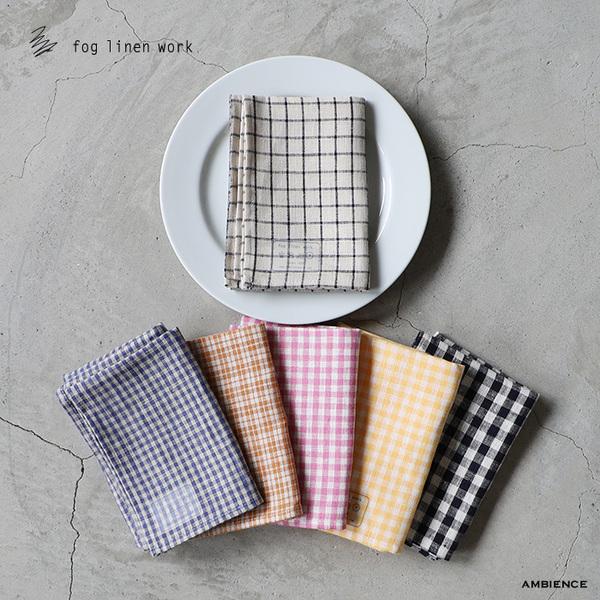 商品発送元：ambienceファッション・ブランドブランド   fog linen work商品名 リネンキッチンクロス チェック概要 しっかり吸ってすぐに乾くfogの定番アイテム、リネンキッチンクロスです。抜群の吸水力でお皿や手の水分をし...