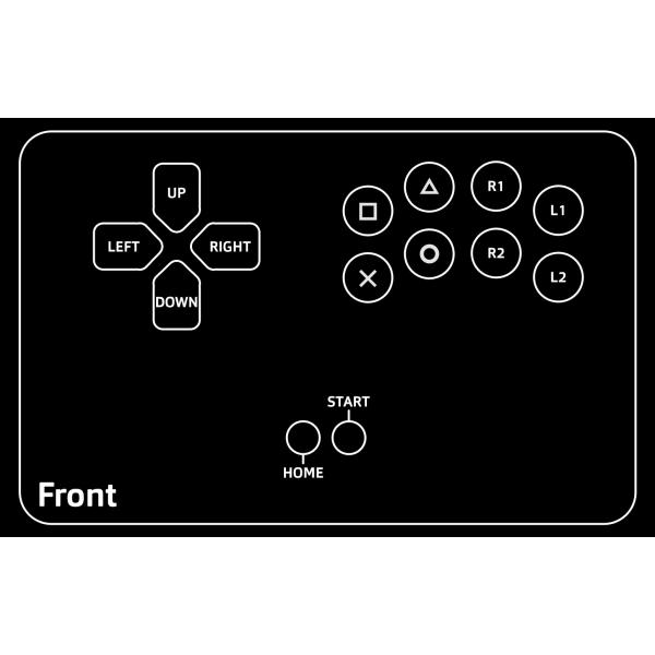 商品発送元：ATTASA SHOP（アタッサショップ）おもちゃ・ホビー・ゲーム、ゲーム、テレビゲーム、プレイステーション・プレイステーション手のひらサイズのコントローラーが誕生しました54 mm x 86 mm / 28 g十字ボタンと 8...