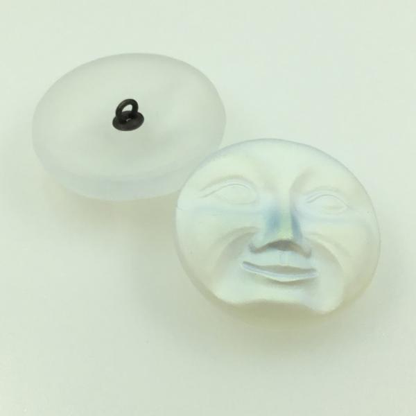 商品発送元：Bead Soup　(ビードスープ)おもちゃ・ホビー・ゲームチェコのハンドメイドガラスボタンです。裏面にワイヤーのシャンク（脚）付き。線径2mmまでのコードが通せます。留め具として使うのはもちろん、金具などを接着したり、ビーズで...