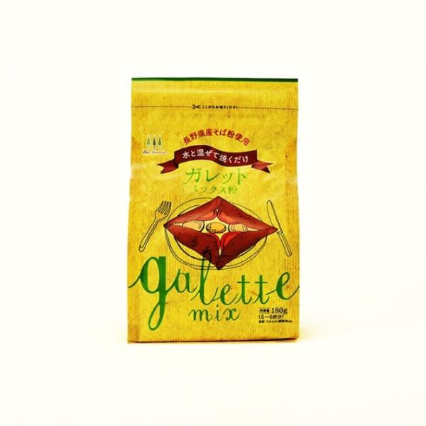 商品発送元：信州長野のおみやげ｜お土産どんぐり長野フード・菓子長野県産そば粉使用ガレットミックス粉内容量／180g賞味期限／製造日より約6ヶ月保存方法／高温・多湿、においの強いところを避けて保存ください。製造工場で小麦を含む製品も製造してい...