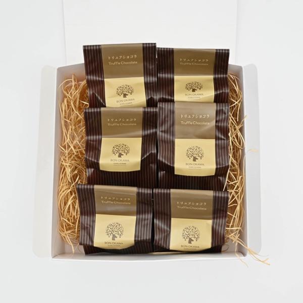 商品発送元：信州長野のおみやげ｜お土産どんぐり長野フード・菓子、スイーツ・和菓子、クッキー軽井沢トリュフショコラ6個箱入（信州長野県軽井沢のお土産 お菓子 お取り寄せ ご当地 スイーツ ギフト）トリュフショコラを丸ごと一粒包んでしっとりと焼...