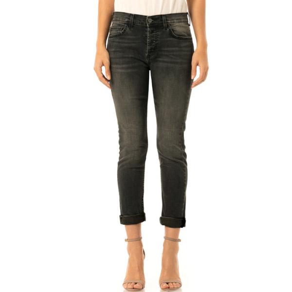 商品発送元：Blue Addictファッション・ブランド、カジュアル、レディースカジュアルウェア、ジーパン、美尻女性らしいシルエットが特徴のミッドライズガールフレンド。ウエストから腰、腿のラインを裾にかけてナチュラルにテーパードしたクラシッ...