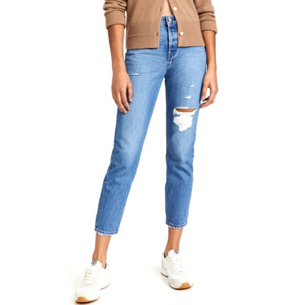 商品発送元：Blue Addictファッション・ブランド、カジュアル、レディースカジュアルウェア、ジーパン、美脚LEVI’Sを象徴するようなアイコン的スタイル、ハイライズボタンフライテーパード。脚のラインに沿うようなテーパードレッグとヒップ...