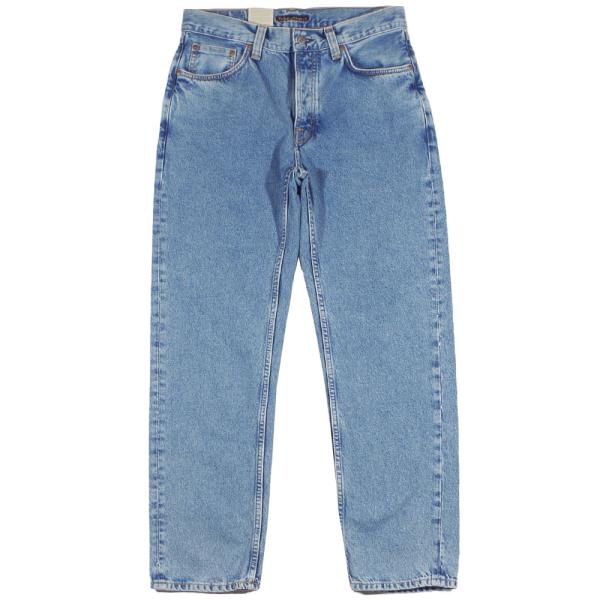 商品発送元：Blue Addictファッション・ブランド、カジュアル、メンズカジュアルウェア、ジーパン程よくゆとりを感じさせるレギュラーフィットのボタンフライ・ハイライズストレートモデル。ややリラックス感のあるストレートラインが印象的です。...