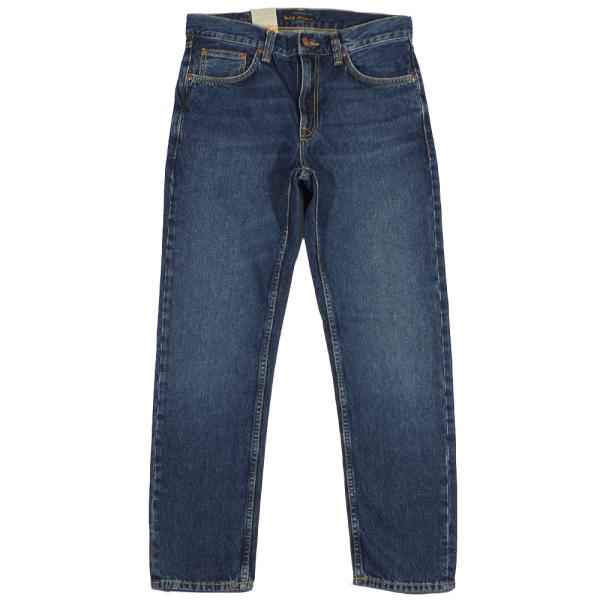 商品発送元：Blue Addictファッション・ブランド、カジュアル、メンズカジュアルウェア、ジーパンゆるやかなテーパードのレギュラーフィットストレート。ジップフライのミッドライズでやや腰で穿くタイプです。若干ゆとりを持たせながらもすっきり...