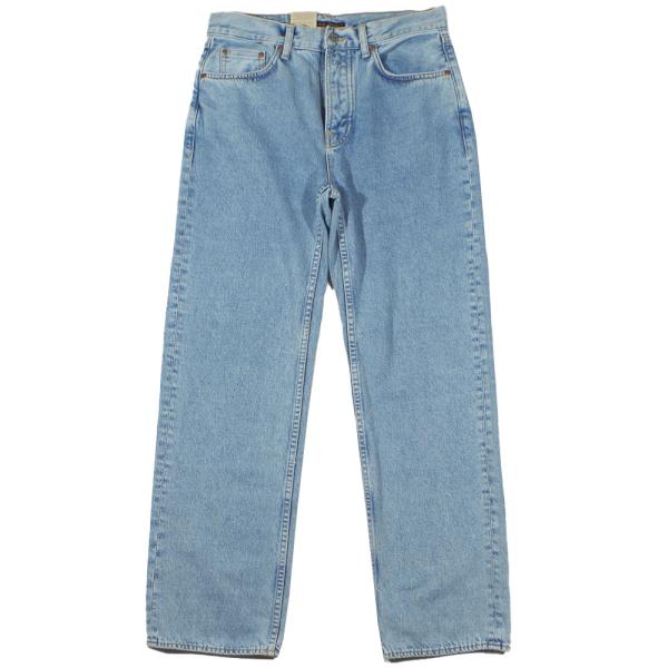 商品発送元：Blue Addictファッション・ブランド、カジュアル、メンズカジュアルウェア、ジーパンルーズフィットなボタンフライワイドレッグモデル。腿から裾まで太めのストレートラインでややハイライズなのが特徴的です。デニム素材には柔らかい...