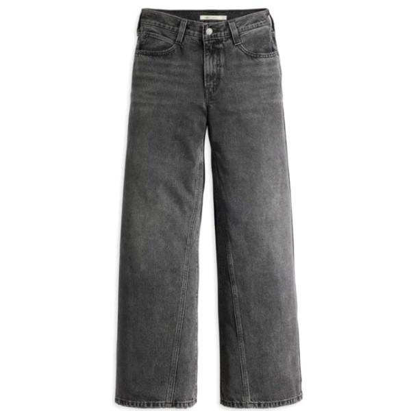 商品発送元：Blue Addictファッション・ブランド、カジュアル、レディースカジュアルウェア、ジーパン、美脚90年代からインスパイアされたミッドライズバギーストレートのワイドレッグ。全体的にゆったりとしたフィット感のワイドストレートデニ...