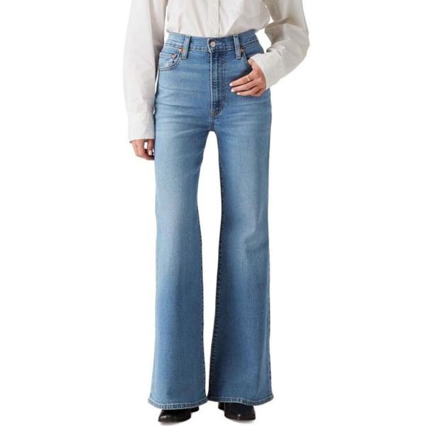 商品発送元：Blue Addictファッション・ブランド、カジュアル、レディースカジュアルウェア、ジーパン、美脚バランスのよいハイライズベルレッグスタイル。深めの股上でウエストを強調することで脚長効果の高いシルエットを演出します。更にフィッ...