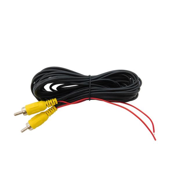 商品発送元：ブロードウォッチ公式ストアパソコン・周辺機器、周辺機器パーツ、通信機器、ケーブル・コネクターリアカメラ・防犯カメラ用RCAケーブルRCA端子オスーオス（トリガー線付き）長さ：6m