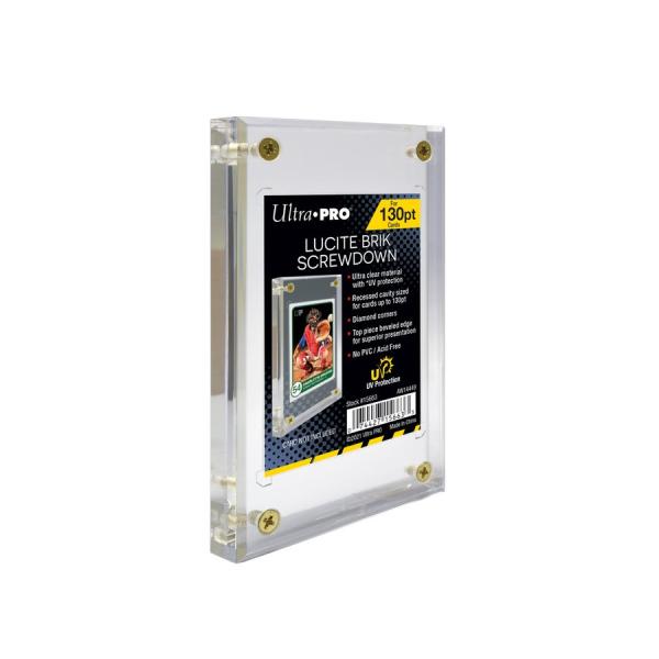 商品発送元：C2 FACTORYおもちゃ・ホビー・ゲームUltraPro製1/2インチ ルサイト スクリューダウン UVカット 130ptフレーム付本商品は、130ptの厚さのフレームが付属する商品で(2-1/2) x (3-1/2)インチ...
